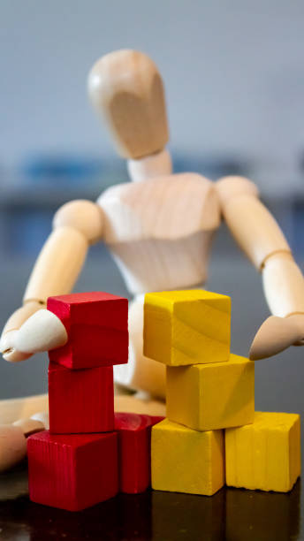 Free Stock Photo of Business Blocks Design Represents Building Activity ...