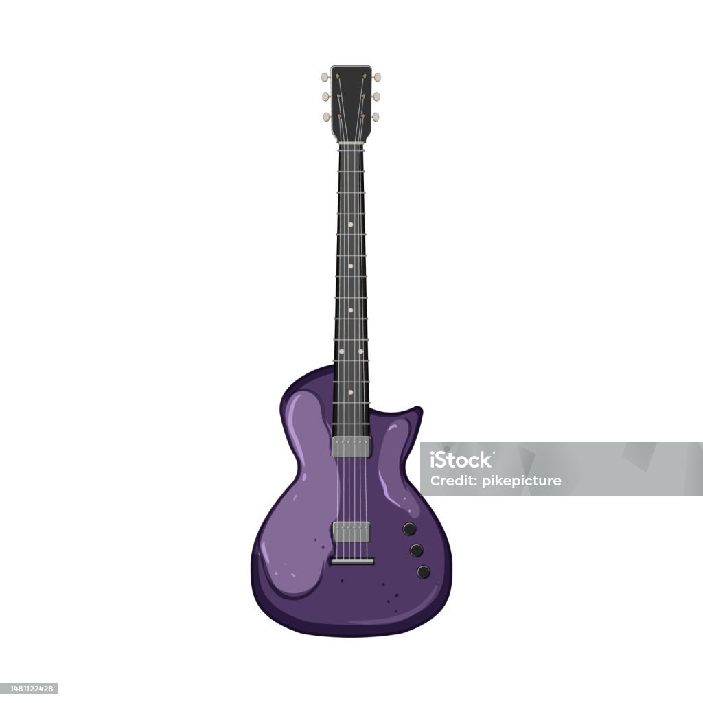 Neck Guitar Music Cartoon Vector Illustration Stock Illustration ... Neck Guitar Music Cartoon Vector Illustration Stock Illustration ...
