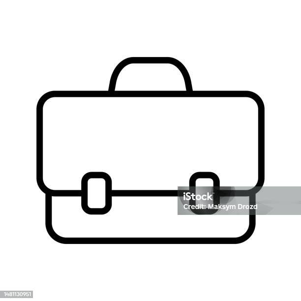 Icône De Portedocuments Icône De Sac Daffaires Valise Symbole De