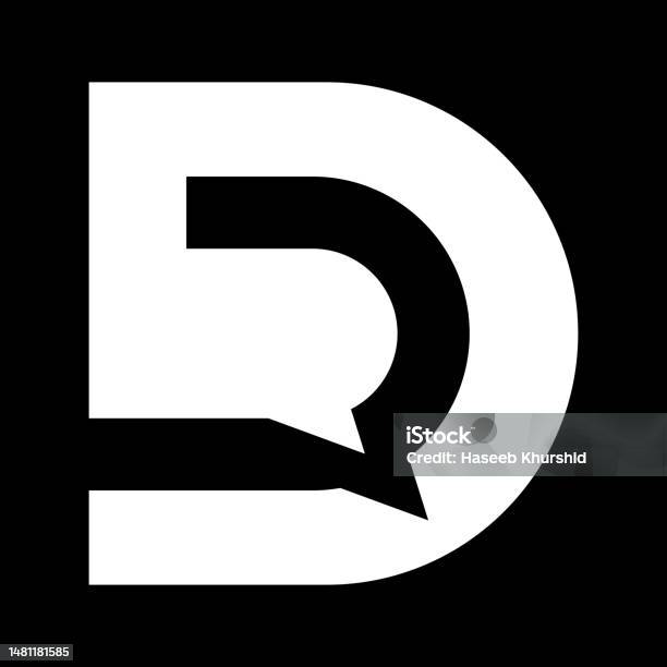 Logo Dr Minimal Icône Dune Lettre Rd Sur Fond De Luxe Idée De Logo
