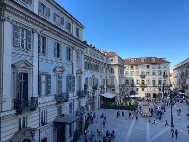 Piazza Carignano in Turin, Italy | Free Stock Image - Barnimages