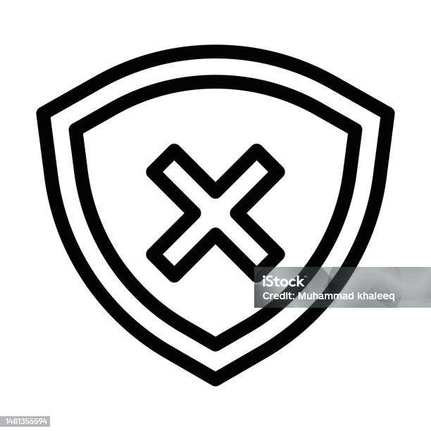 Vetores de Ícone De Linha Grossa Do Vetor Do Escudo Para Uso Pessoal E ... Vetores de Ícone De Linha Grossa Do Vetor Do Escudo Para Uso Pessoal E ...