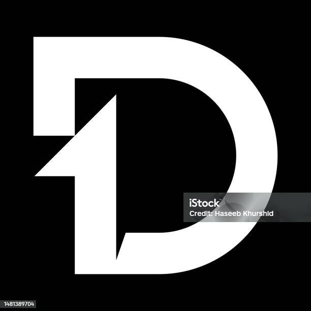 Logo Dm Minimal Icône Dune Lettre Md Sur Fond De Luxe Idée De Logo