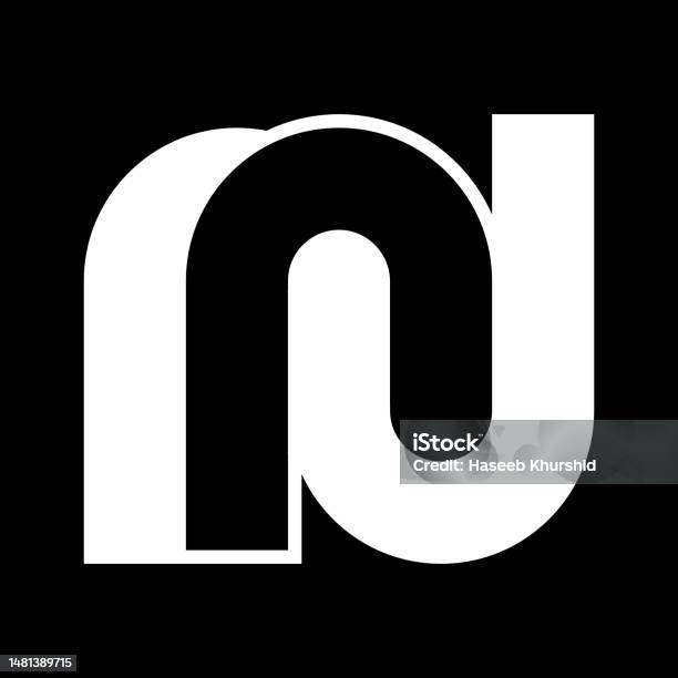 Logo Np Minimal Icône Dune Lettre Pn Sur Fond De Luxe Idée De Logo