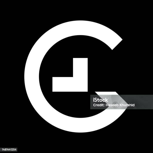 Logo Gj Minimal Icône Dune Lettre Jg Sur Fond De Luxe Idée De Logo