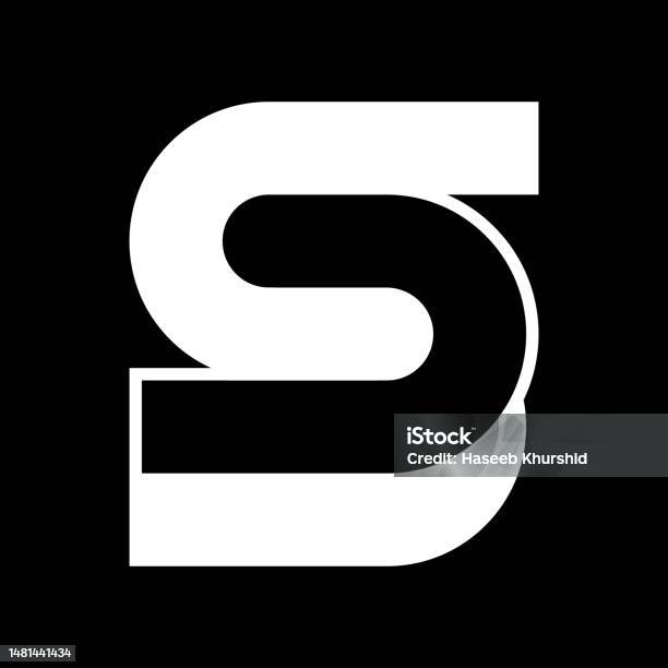 Logo Sd Minimal Icône Dune Lettre Ds Sur Fond De Luxe Idée De Logo