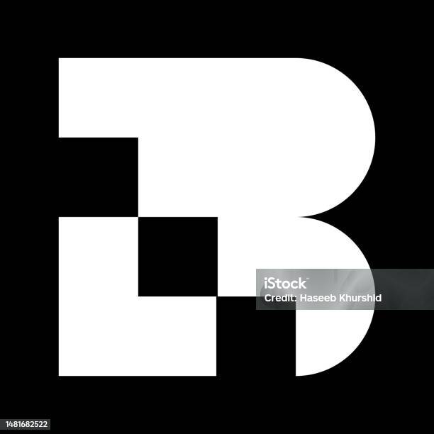 Logo Bl Minimal Icône Dune Lettre Lb Sur Fond De Luxe Idée De Logo