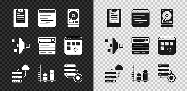 Set Server Data Report Software Hard Disk Drive Hdd Network Cloud ... Set Server Data Report Software Hard Disk Drive Hdd Network Cloud ...