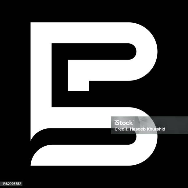 Logo Bp Minimal Icône Dune Lettre Pb Sur Fond De Luxe Idée De Logo