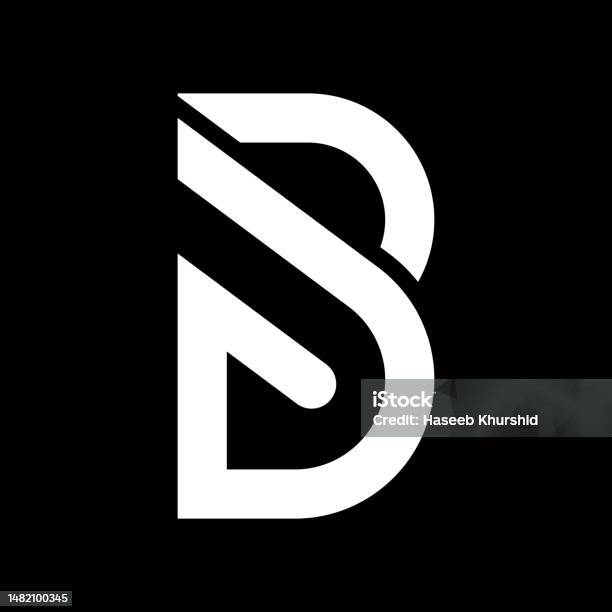 Logo Db Minimal Icône Dune Lettre Db Sur Fond De Luxe Idée De Logo