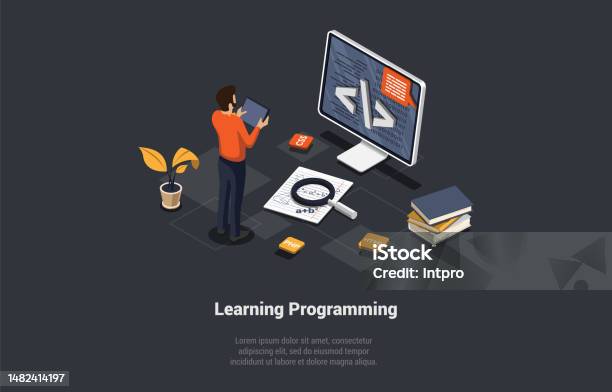 Programming And Coding Learning Concept Software Coding Testing Debugging Mobile Apps