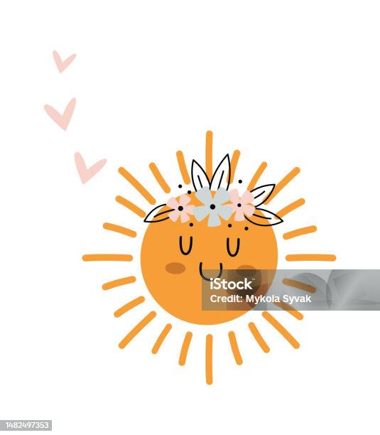 Ilustración de Carácter De Sol Con Flores y más Vectores Libres de ... Ilustración de Carácter De Sol Con Flores y más Vectores Libres de ...