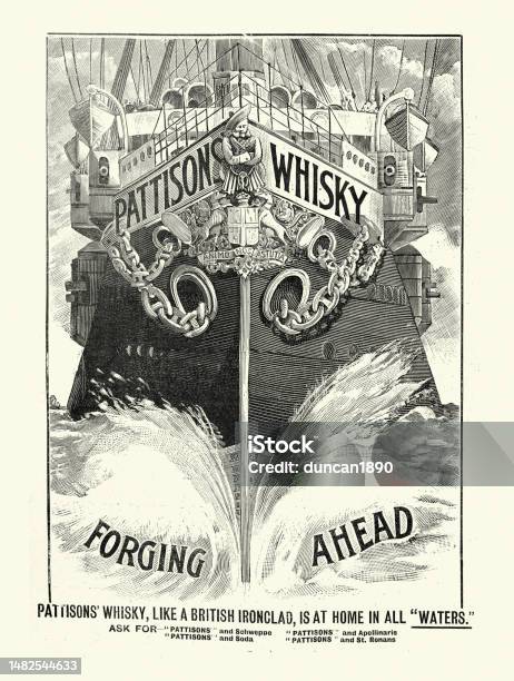 Iklan Victoria Kuno Untuk Wiski Pattisons Wiski Campuran Scotch 1890an ... Iklan Victoria Kuno Untuk Wiski Pattisons Wiski Campuran Scotch 1890an ...