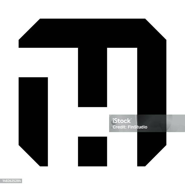 Logo Hm Initial Innovant Professionnel Et Logo Mh Lettre Hm Ou Mh