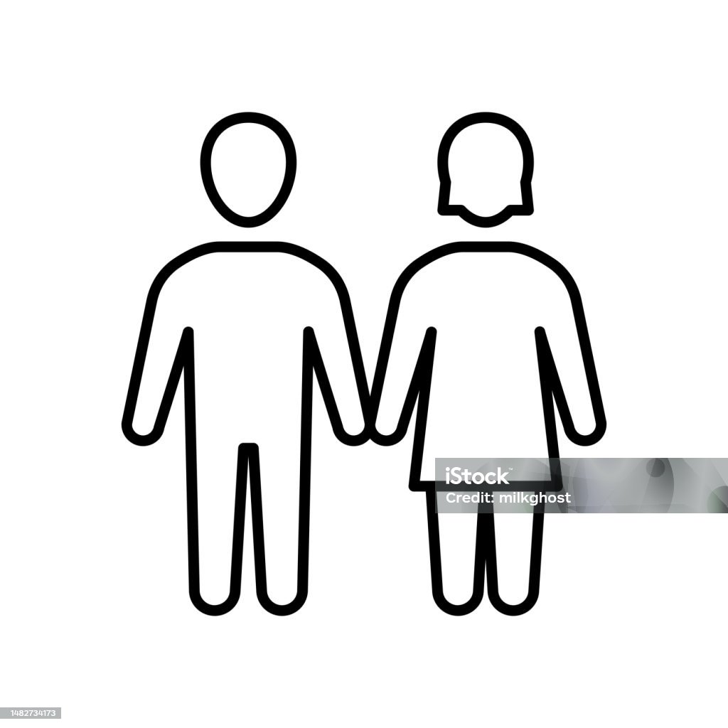 Man Woman Relationship Icon Stock Illustration Download Image Now