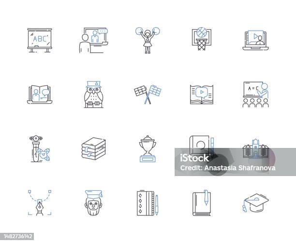 University Outline Icons Collection University College Institution ... University Outline Icons Collection University College Institution ...