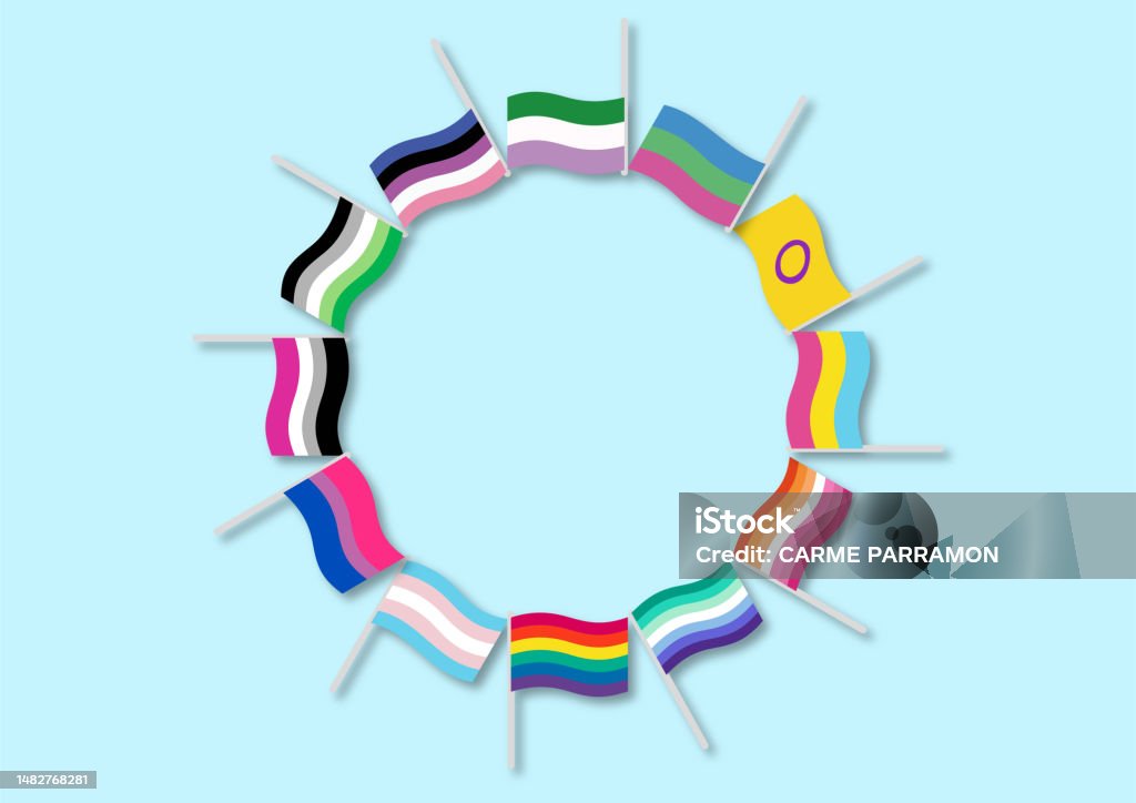 Flags Lgbtqia Pride Month Stock Illustration - Download Image Now ... Flags Lgbtqia Pride Month Stock Illustration - Download Image Now ...