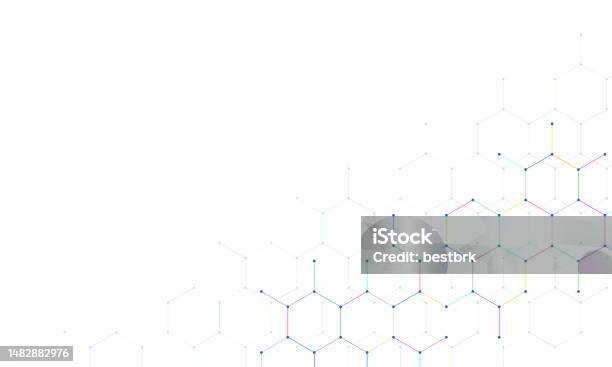 Génie Génétique Et Structure Moléculaire Réseau Dadn Hexagonal Concept