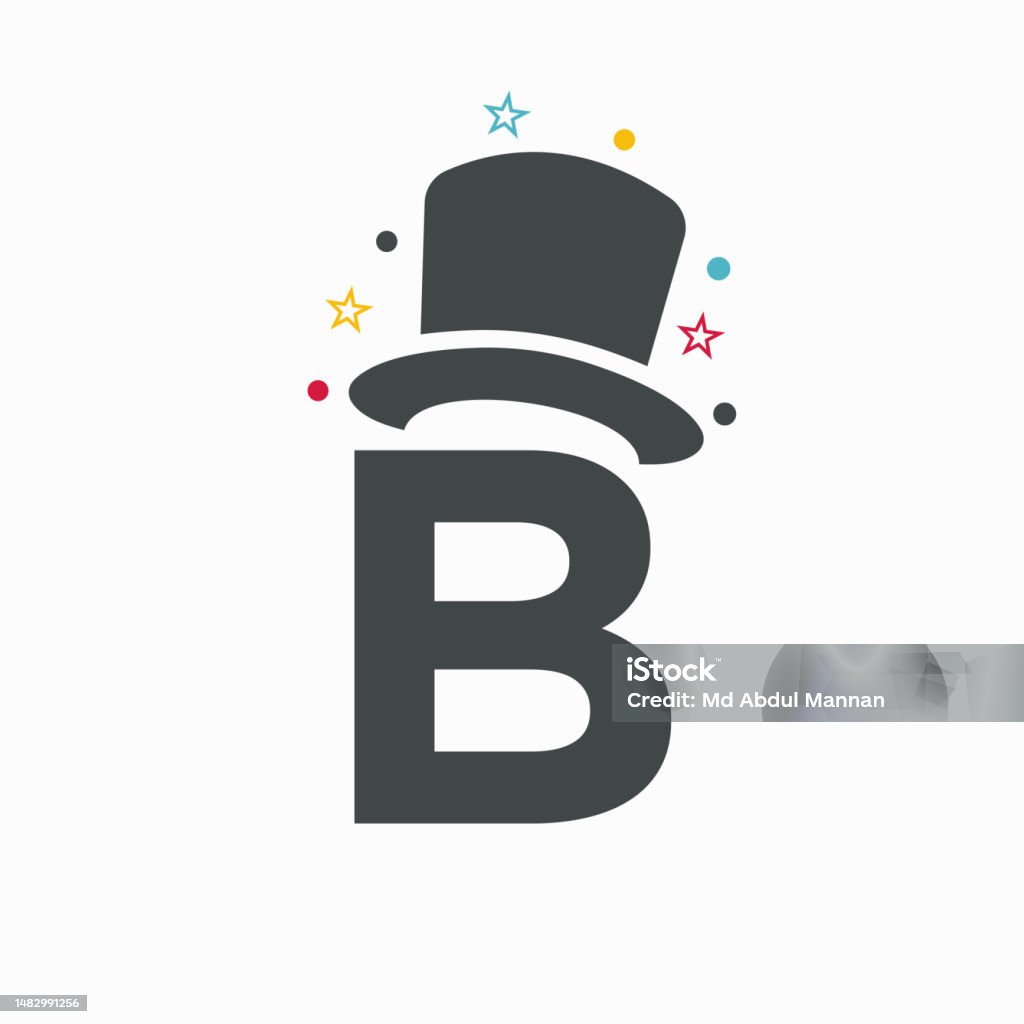 Desain Logo Topi Ajaib Huruf B Template Vektor Simbol Pesulap Ilustrasi ... Desain Logo Topi Ajaib Huruf B Template Vektor Simbol Pesulap Ilustrasi ...