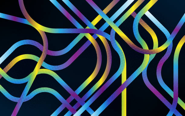 50 Intersecting Path Stock Illustrations Royalty Free Vector Graphics