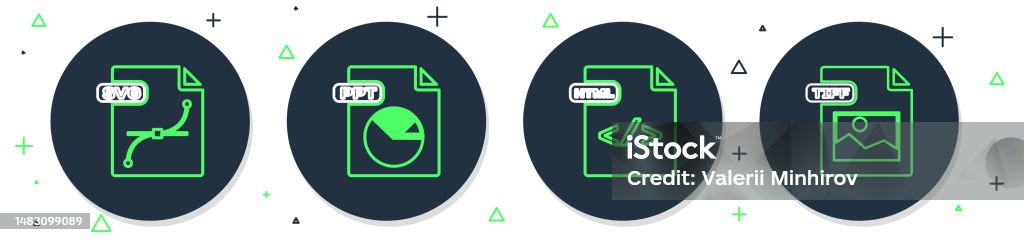 Ustaw Wiersz Pliku Ppt Dokumentu Html Svg I Ikony Tiff Wektor ... Ustaw Wiersz Pliku Ppt Dokumentu Html Svg I Ikony Tiff Wektor ...
