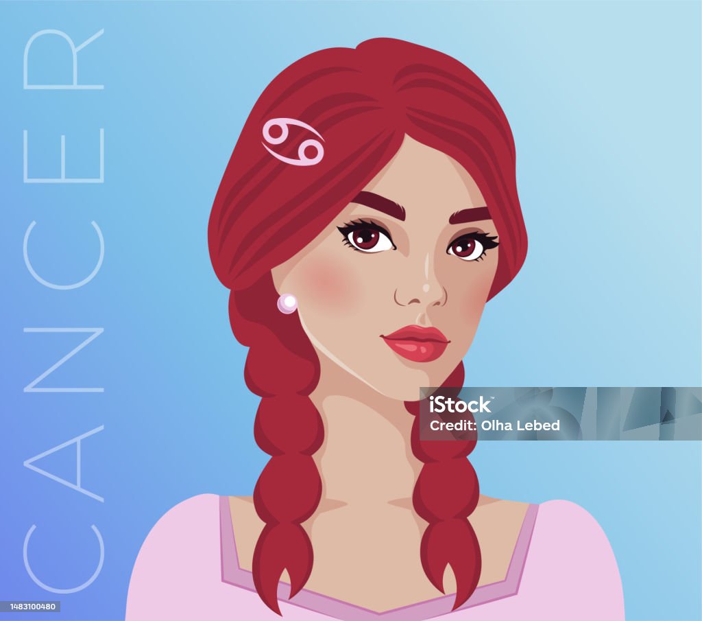 Ilustración De Ilustración Vectorial Del Símbolo Zodiacal Cáncer