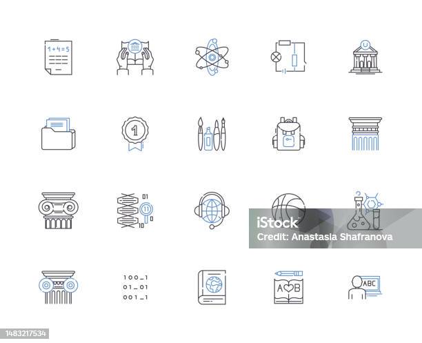 University Outline Icons Collection University College Institution ... University Outline Icons Collection University College Institution ...