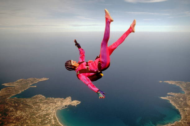 Free Stock Photo of Skydivers in mid-air freefall | Download Free ...