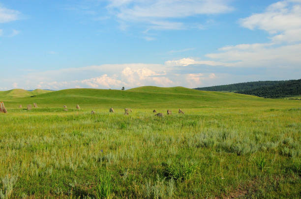 Free picture: landscape, summer, knoll, mountain, mound, hill, grass ...