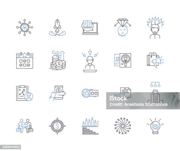 Entrepreneurship And Innovation Outline Icons Collection ... Entrepreneurship And Innovation Outline Icons Collection ...