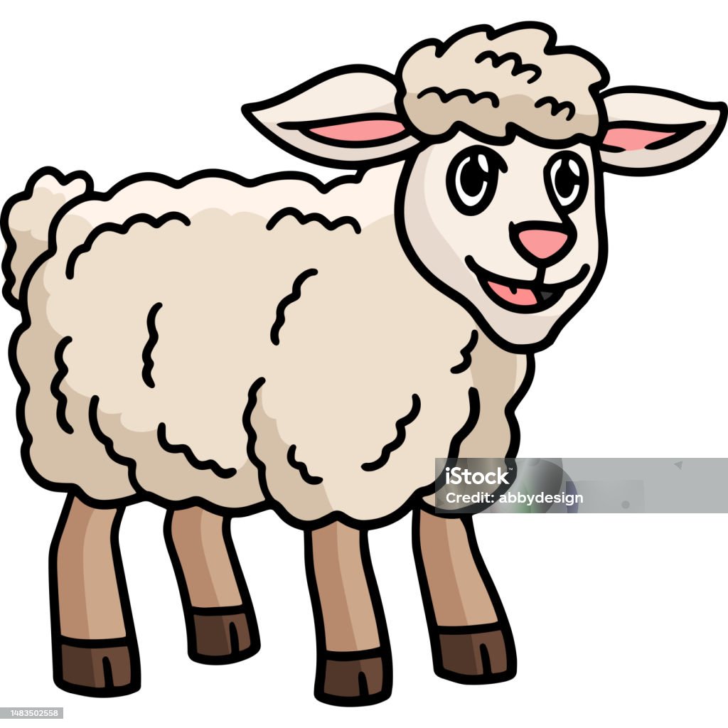 Ilustrasi Clipart Berwarna Kartun Domba Ilustrasi Stok - Unduh Gambar ... Ilustrasi Clipart Berwarna Kartun Domba Ilustrasi Stok - Unduh Gambar ...