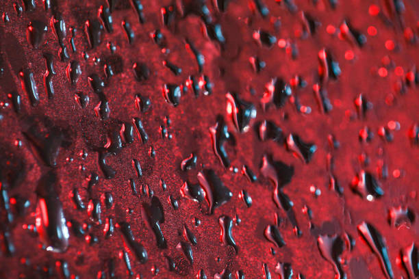 Free Stock Photo of Artsy Red Ink Drops in Water Close-Up | Download ...