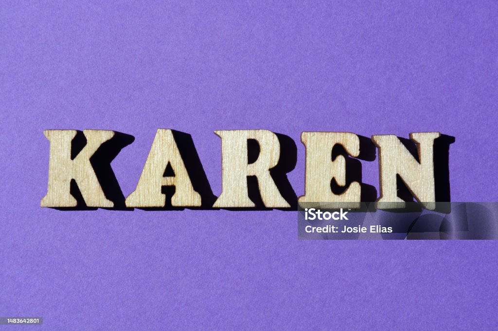 Karen Slang Word As Banner Headline Stock Photo - Download Image Now ... Karen Slang Word As Banner Headline Stock Photo - Download Image Now ...