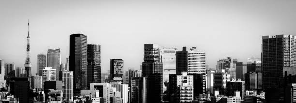Free Stock Photo of Urban Cityscape in Black and White | Download Free ...