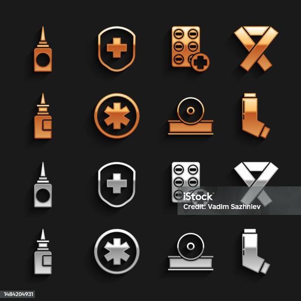 Définir Le Symbole Médical De Lurgence Le Ruban De Sensibilisation