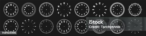 Cadrans Dhorloge Mécaniques Avec Chiffres Arabes Lunette Cadran De