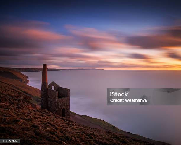 Wheal 코티스 엔진 하우스 콘웰 콘월에 대한 스톡 사진 및 기타 이미지 콘월 광업 산업 혁명 Istock