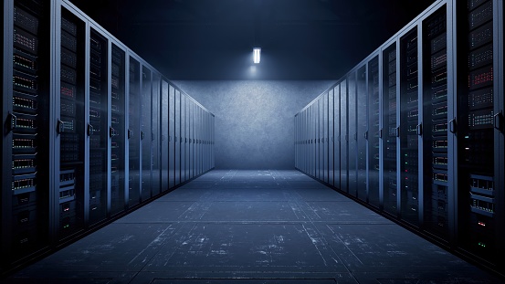 Konsep Data Center Data Center Dan Memotret Beberapa Baris Rak Server