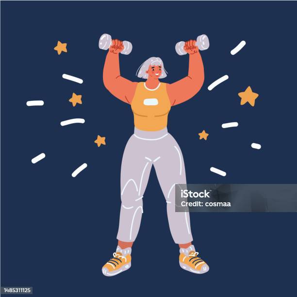 Illustration Vectorielle De Bande Dessinée Dune Jeune Femme De Fitness