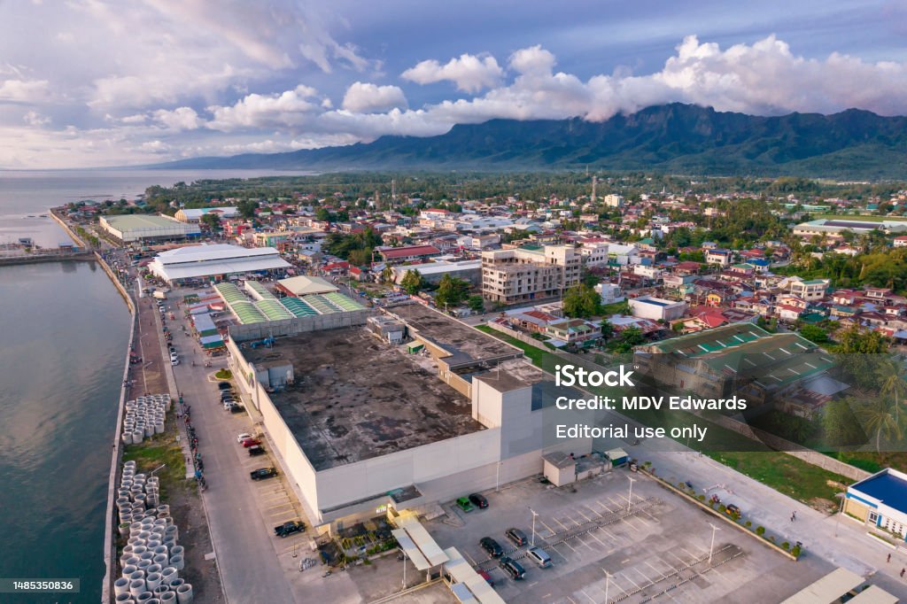 Baybay Leyte Philippines The Cityscape Of Downtown Baybay A Small