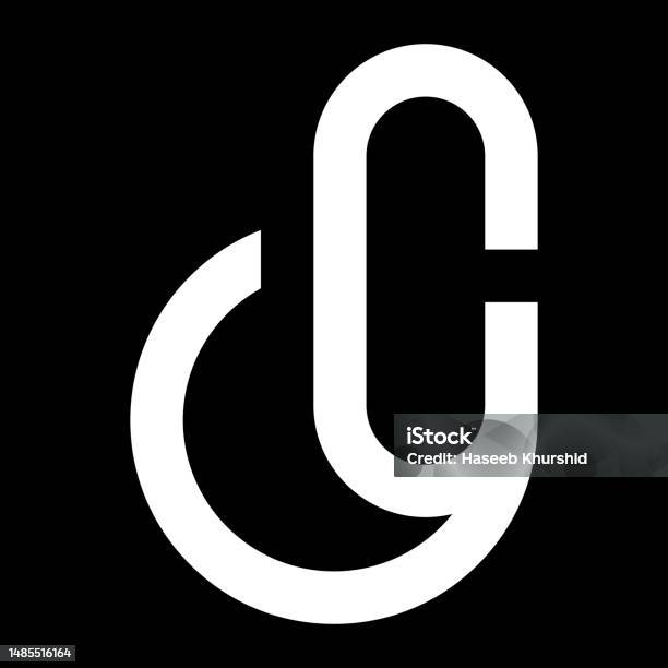 Logo Cj Minimal Icône Dune Lettre Jc Sur Fond De Luxe Idée De Logo