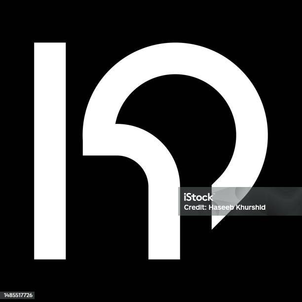 Logo Kp Minimal Icône Dune Lettre Pk Sur Fond De Luxe Idée De Logo