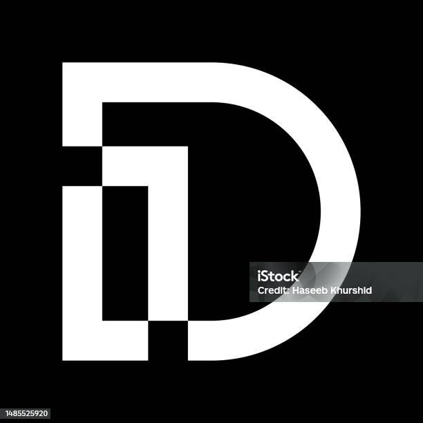 Logo Zd Minimal Icône Dune Lettre Dz Sur Fond De Luxe Idée De Logo