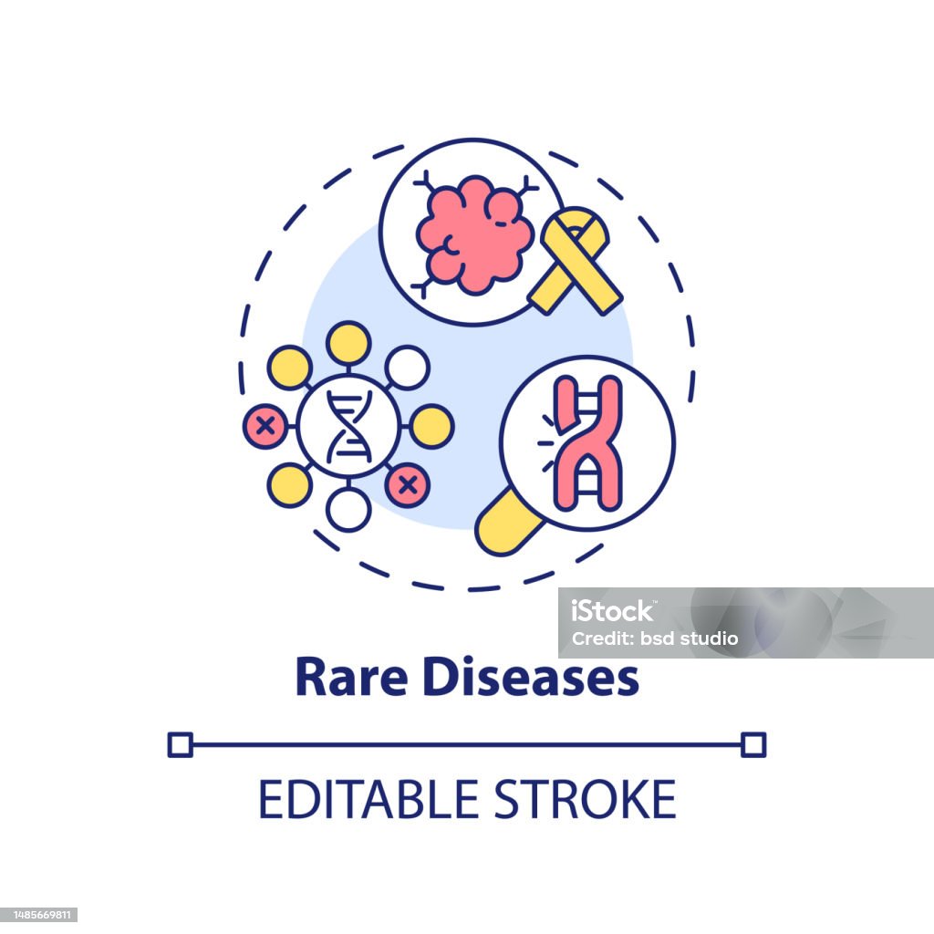 Rare Diseases Concept Icon Stock Illustration - Download Image Now ... Rare Diseases Concept Icon Stock Illustration - Download Image Now ...