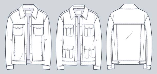 180 Veste Cuir Stock Illustrations Graphiques Vectoriels Libre De