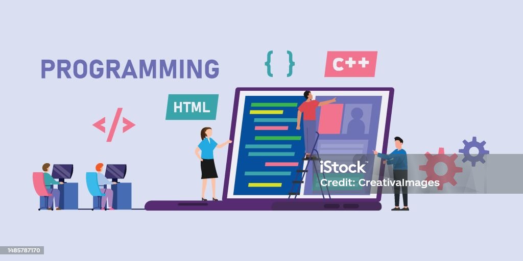 Engineering Programmer Development Software Programming Stock Illustration Download Image Now