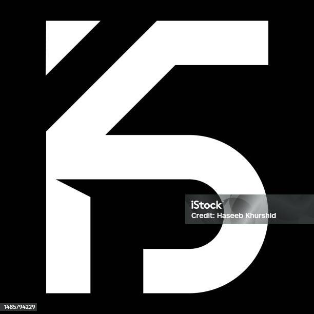 Logo Sf Minimal Icône Dune Lettre Fs Sur Fond De Luxe Idée De Logo