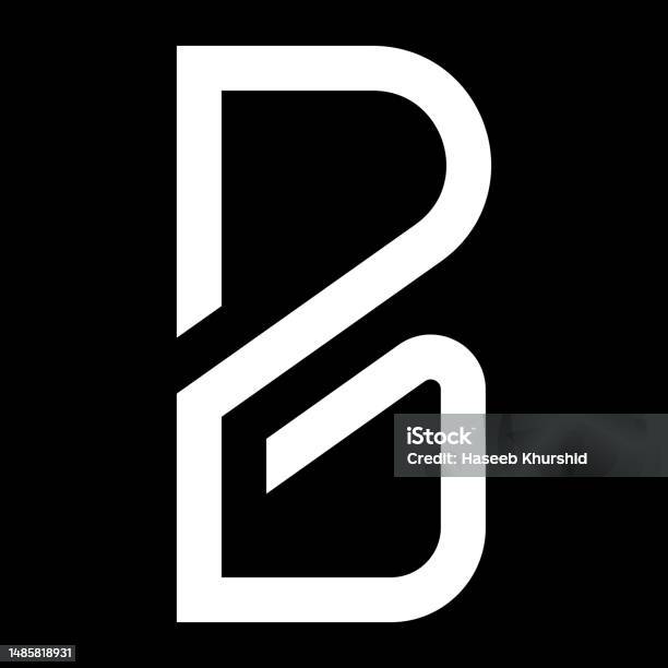 Logo Bg Minimal Icône Dune Lettre Gb Sur Fond De Luxe Idée De Logo
