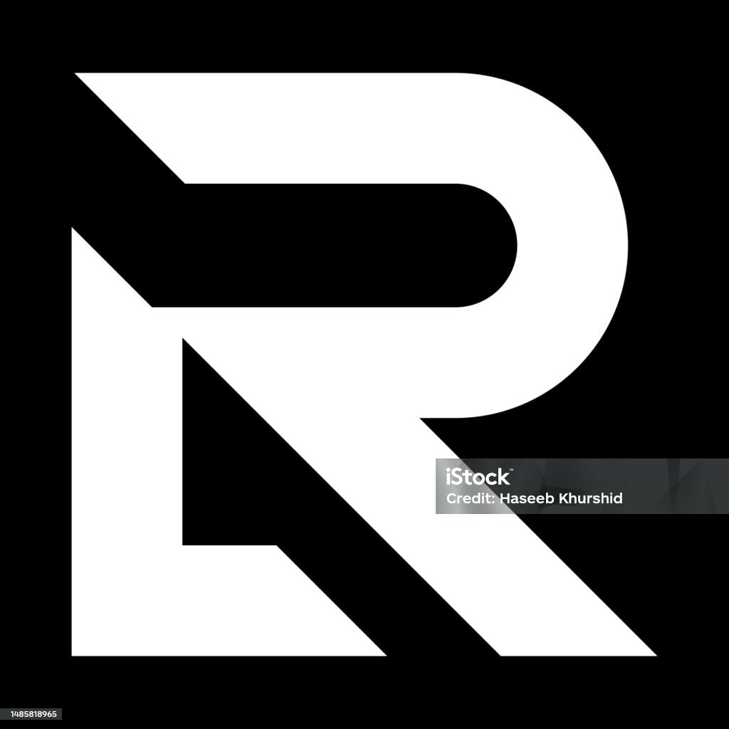 Logo Rl Minimal Icône Dune Lettre Rl Sur Fond De Luxe Idée De Logo