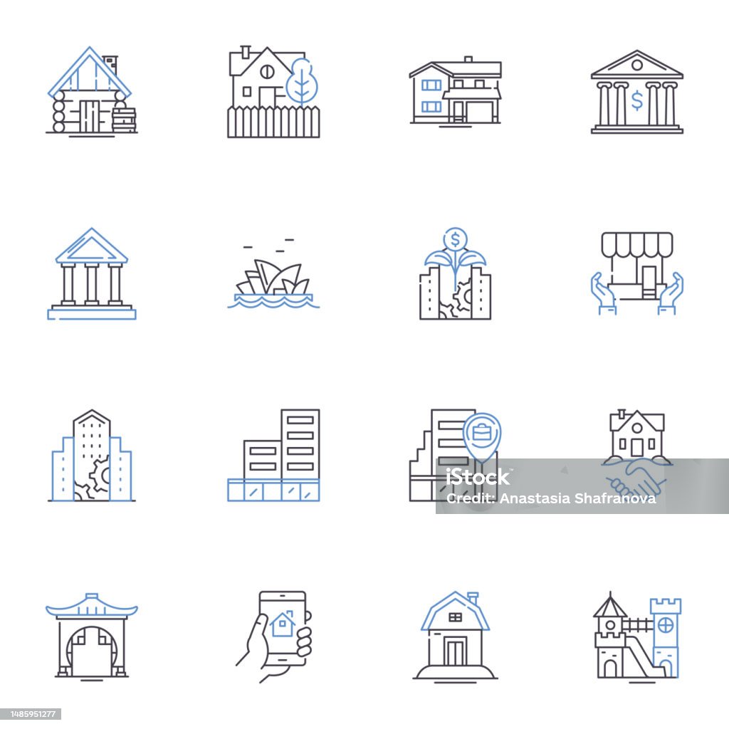 Property Valuation Line Icons Collection Appraisal Assessment Valuation ... Property Valuation Line Icons Collection Appraisal Assessment Valuation ...